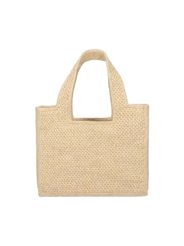 Loewe Small Raffia Tote
