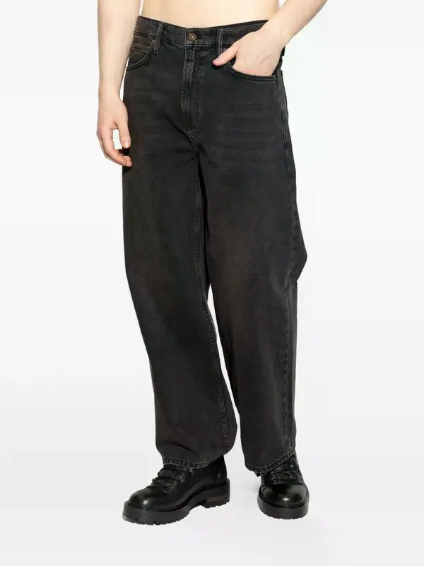 ALLSAINTS Lenny Relaxed Fit Jeans - Brown