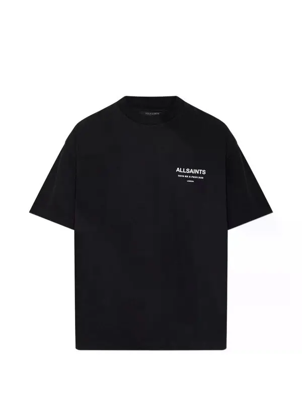 ALLSAINTS Logo-print Crewneck T-shirt - Black