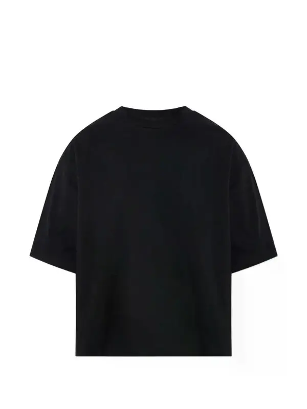 ALLSAINTS Esme Amelie Crochet Heart T-shirt - Black