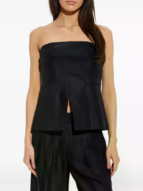 ALLSAINTS Charley Strapless Top