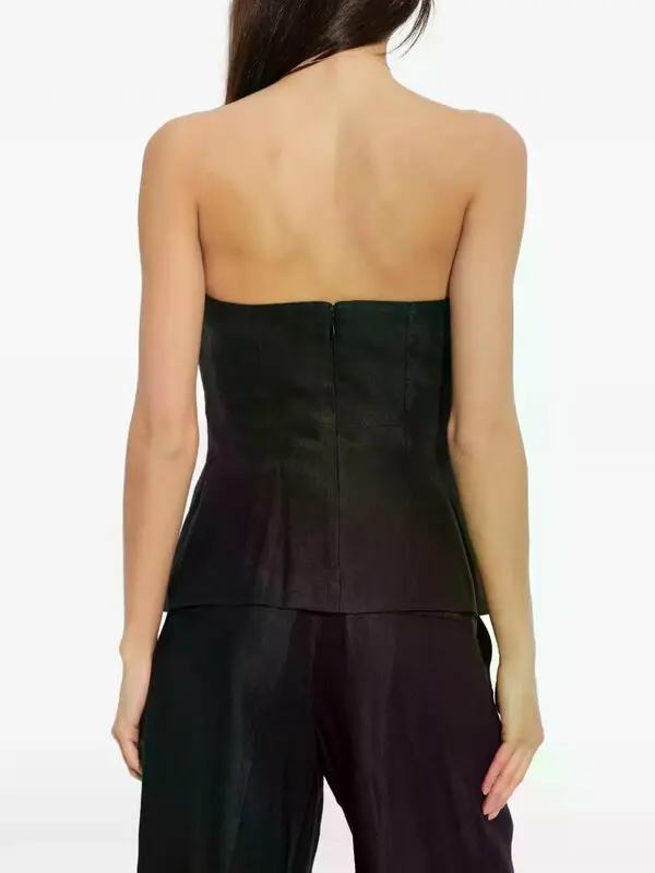 ALLSAINTS Charley Strapless Top
