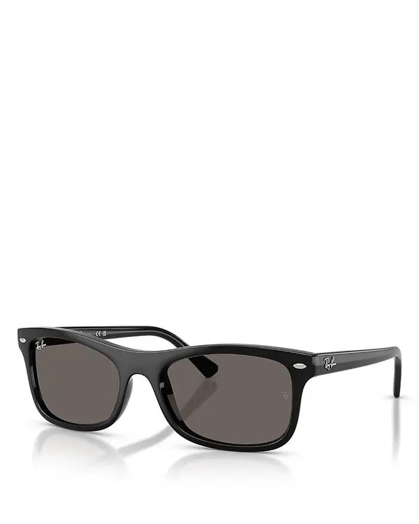 Ray-ban Square Frame Sunglasses, 54mm - Black