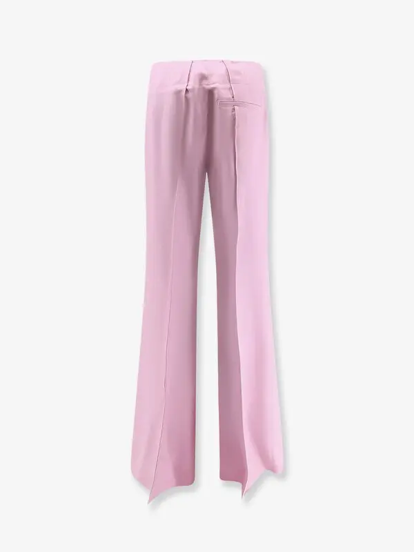 Seafarer Virgin Wool And Silk Flared Trousers