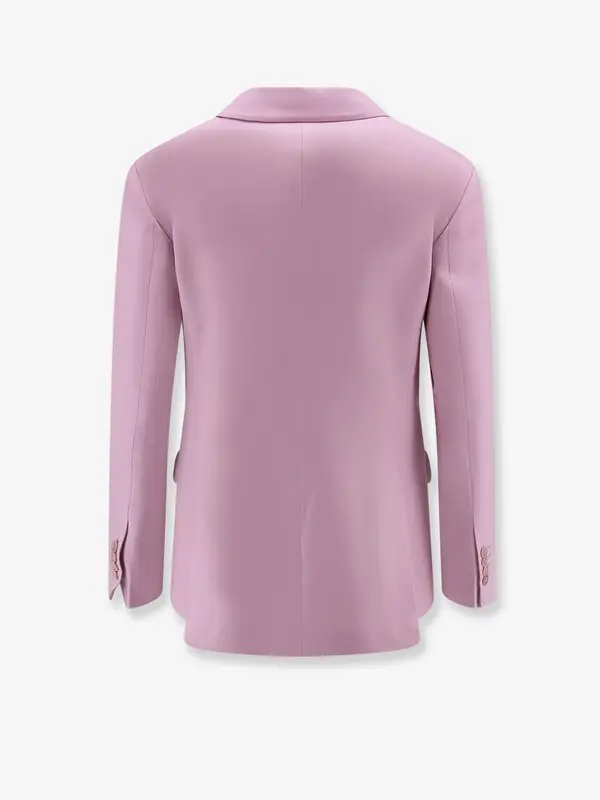 Seafarer Carmen Virgin Wool And Silk Blazer - Pink