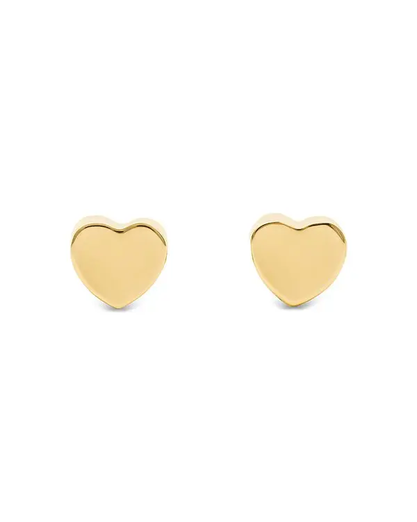 Kate Spade New York Mini Heart Stud Earrings - Gold