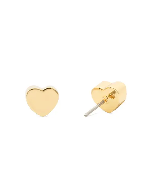 Kate Spade New York Mini Heart Stud Earrings - Gold