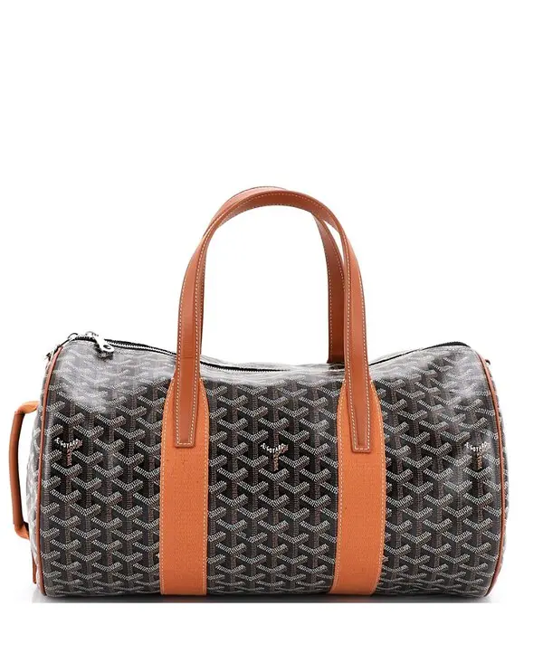 Goyard 40 Barrel Sport Duffle Bag Coated Canvas - Brown