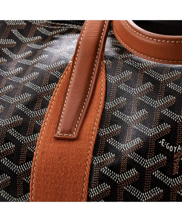 Goyard 40 Barrel Sport Duffle Bag Coated Canvas - Brown