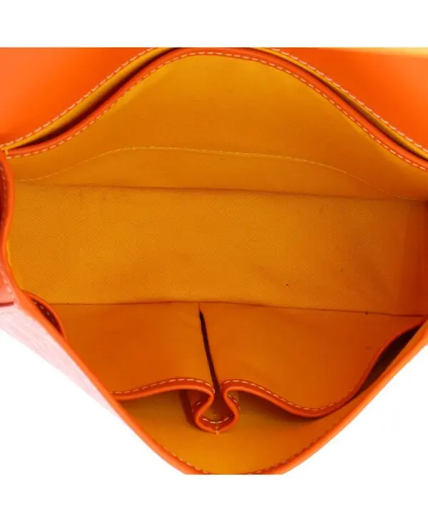 Goyard Pm Belvedere Ii Messenger Bag Coated Canvas - Orange