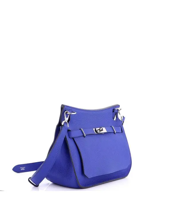 Hermès 28 Jypsiere Bag Clemence - Blue