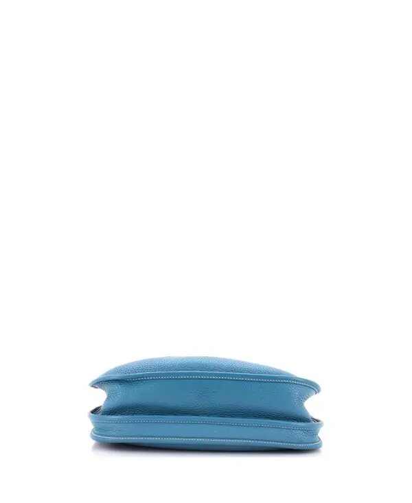 Hermès Pm Evelyne Bag Gen Iii Clemence - Blue