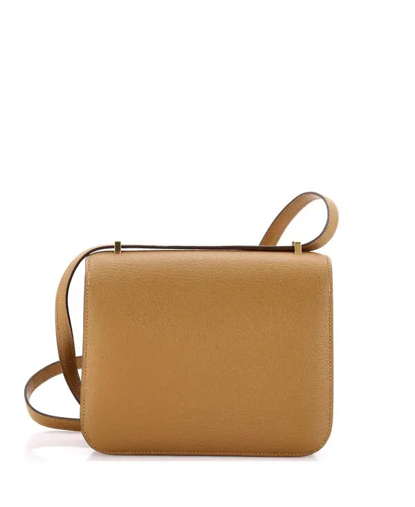Hermès 18 Constance Nm Bag Chevre Mysore - Brown