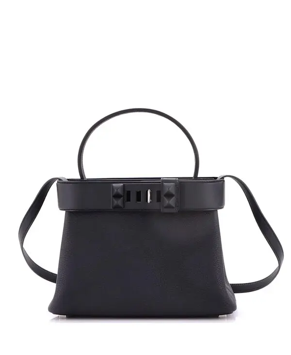 Hermès Medor Handbag Togo - Black