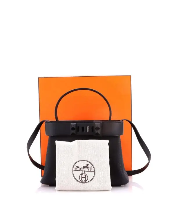 Hermès Medor Handbag Togo - Black