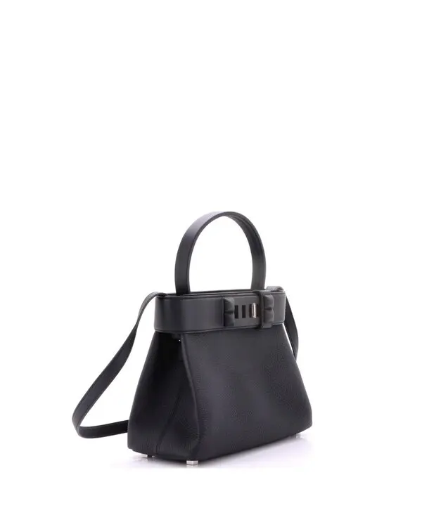 Hermès Medor Handbag Togo - Black
