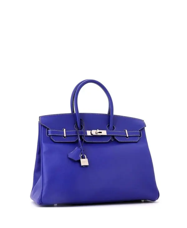 Hermès Candy 35 Handbag Epsom - Blue