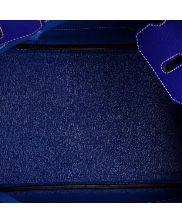 Hermès Candy 35 Handbag Epsom - Blue