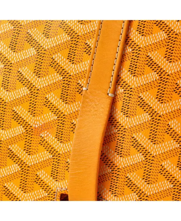 Goyard Mm Belvedere Ii Messenger Bag Coated Canvas - Yellow