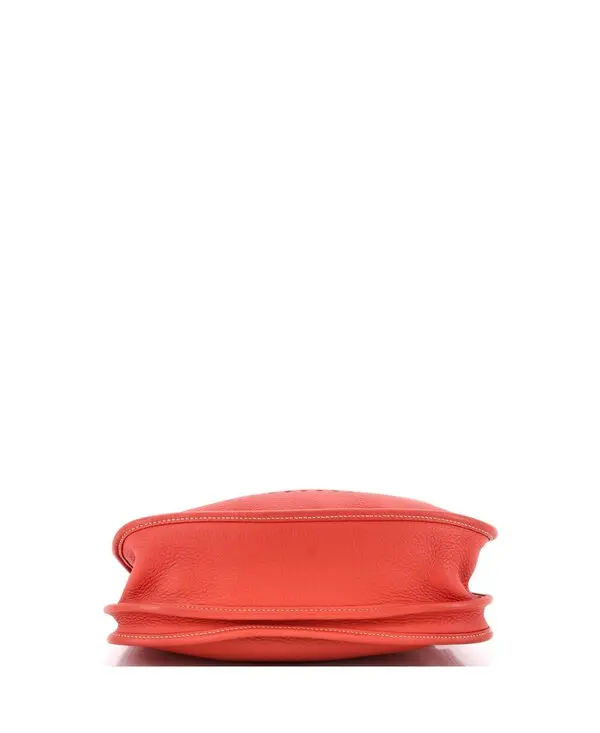 Hermès Pm Evelyne Bag Gen Iii Clemence - Orange