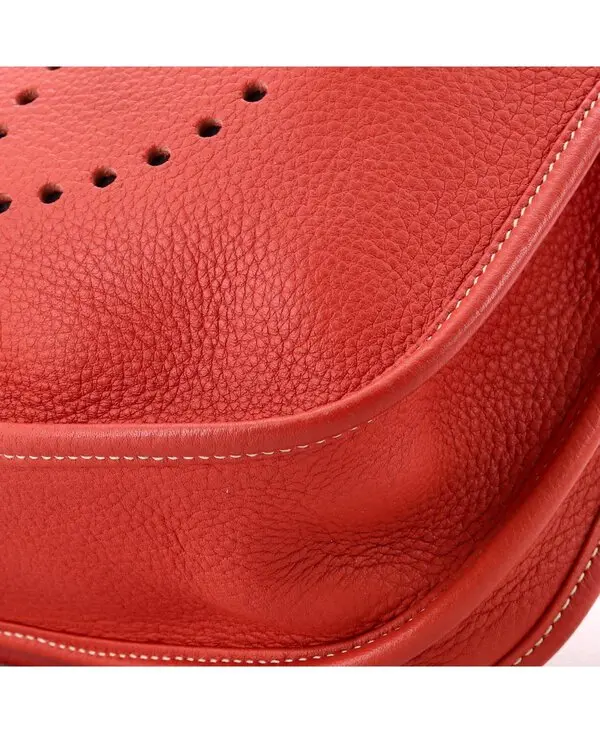 Hermès Pm Evelyne Bag Gen Iii Clemence - Orange
