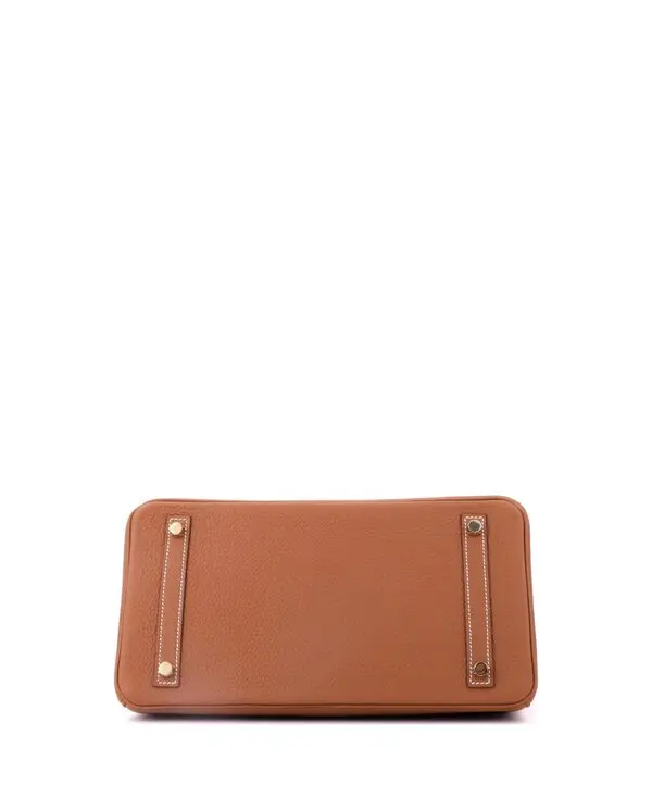 Hermès Birkin 30 Handbag Brown Togo With Hardware - Gold