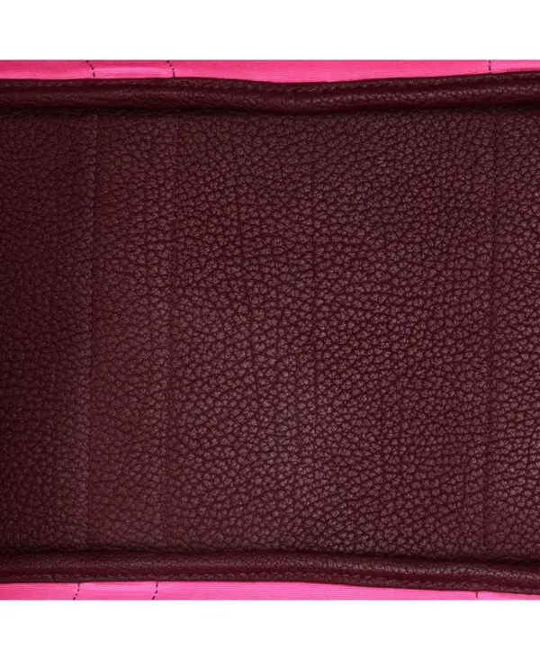 Hermès 36 Garden Party Tote Toile And Leather - Red