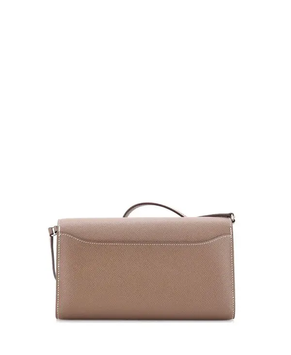 Hermès Constance To Go Wallet Epsom - Gray