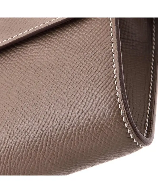 Hermès Constance To Go Wallet Epsom - Gray