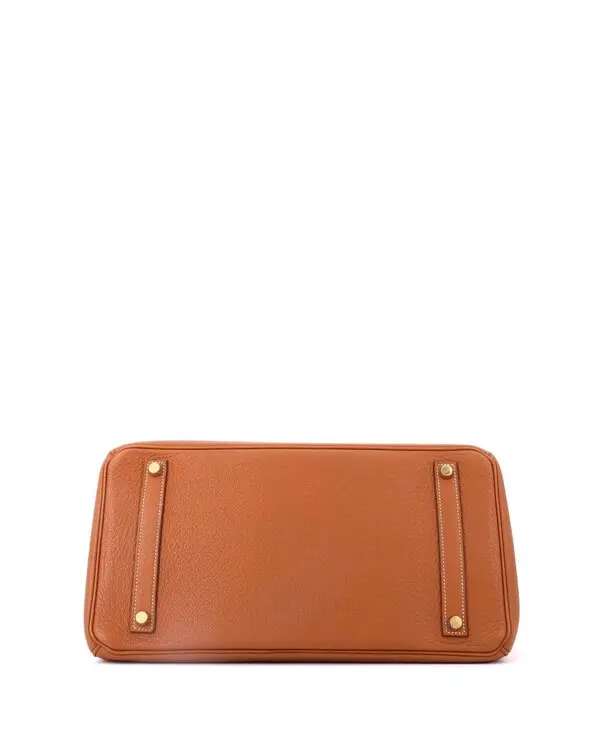 Hermès Birkin 35 Handbag Brown Togo With Hardware - Gold