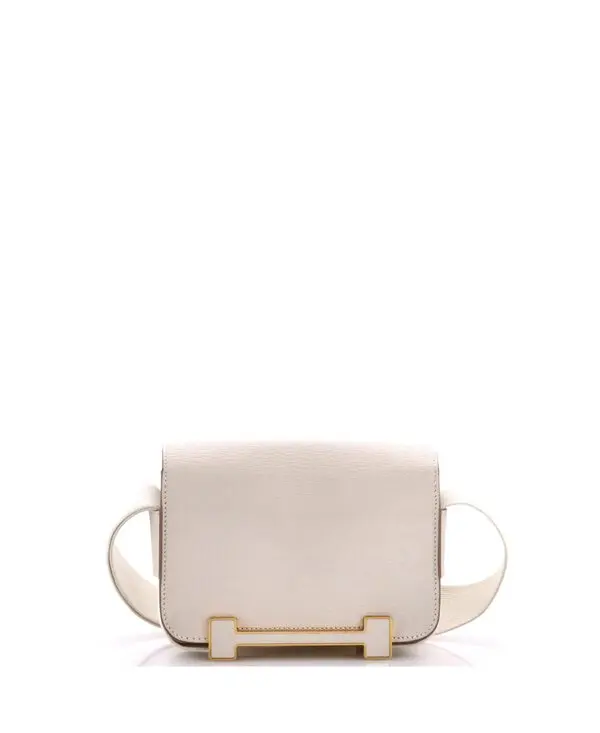 Hermès Geta Bag Chevre Mysore - Gray