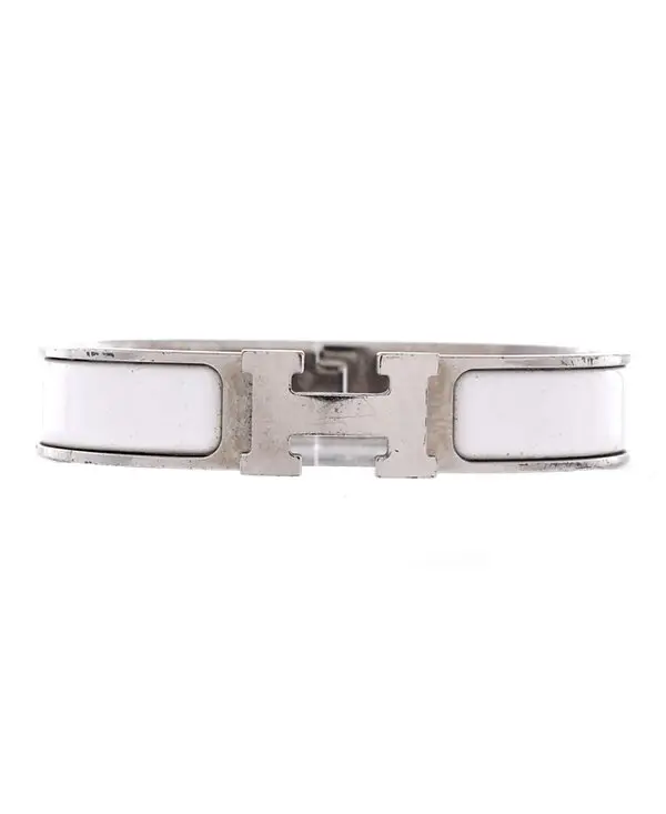 Hermès Narrow Clic H Bracelet - Enamel