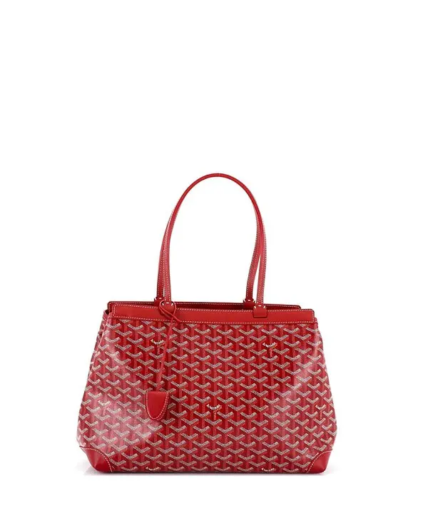 Goyard Pm Bellechasse Bag Coated Canvas - Red