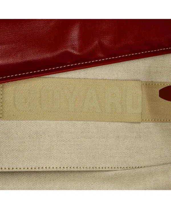 Goyard Pm Bellechasse Bag Coated Canvas - Red
