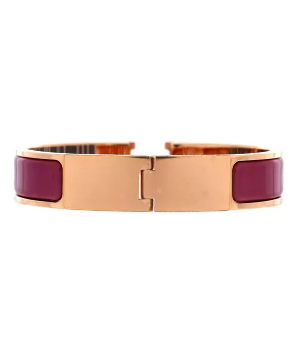 Hermès Narrow Clic H Bracelet - Enamel