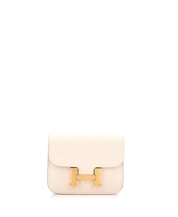 Hermès Constance Slim Wallet Epsom - Neutral