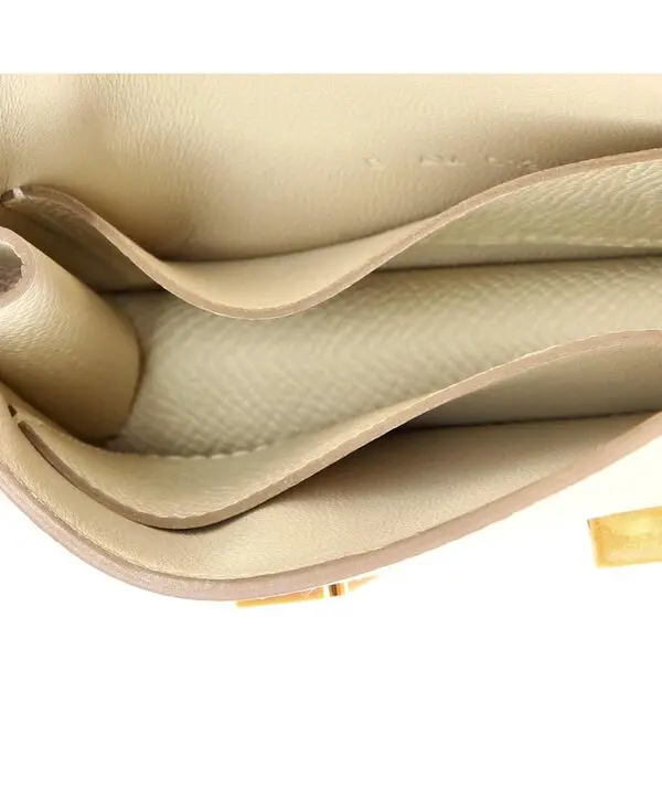 Hermès Constance Slim Wallet Epsom - Neutral