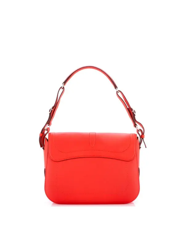 Hermès Harnais Shoulder Bag Epsom And Swift - Red