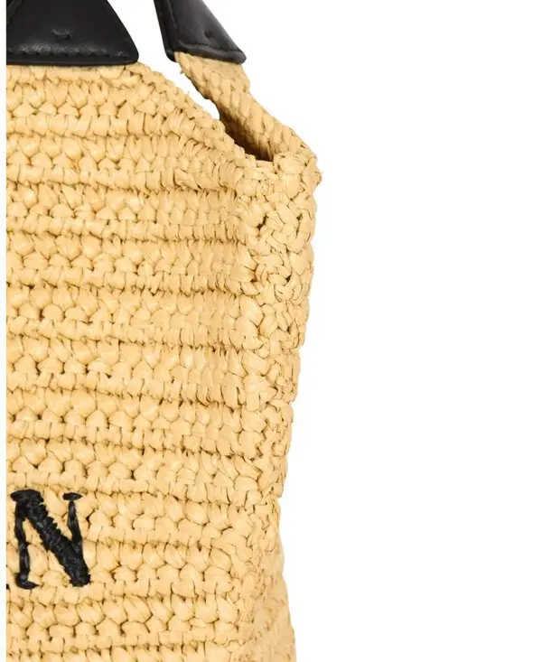 Balmain Paris Crochet Tote Bag - Beige