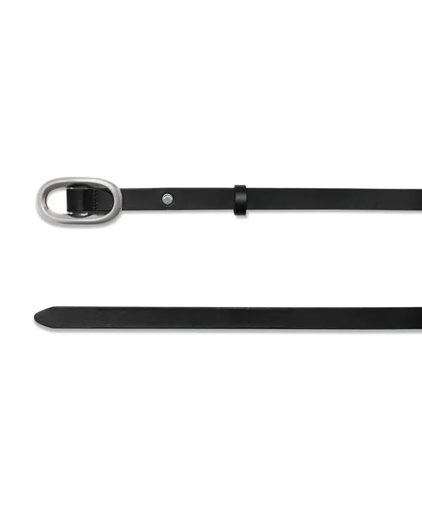 Rag & Bone Harper Leather Belt - Black