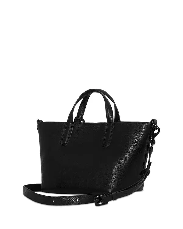 Rebecca Minkoff Riley Small Leather Tote Bag - Black