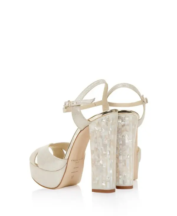 FREYA ROSE Bonnie Pearl Heel Sandal