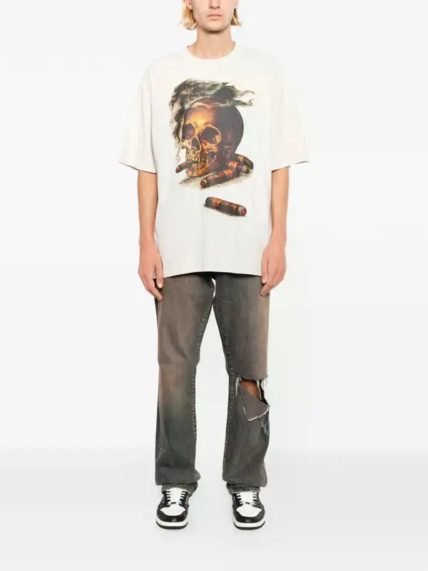 MELT Skull-print T-shirt