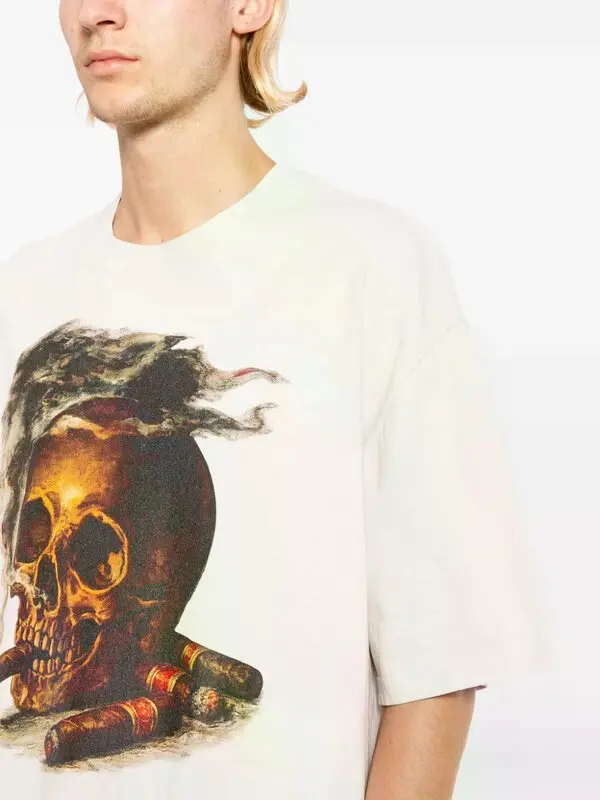 MELT Skull-print T-shirt