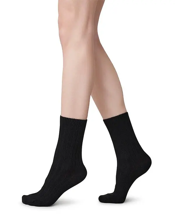 Swedish Stockings Bodil Chunky Socks - Black