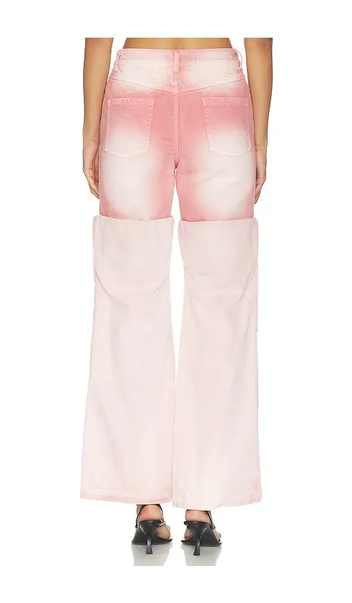 MARRKNULL Roll-cuff Slim Fit Jean