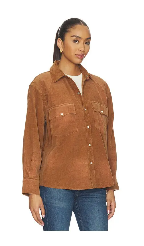 FOUND Western Corduroy Shirt