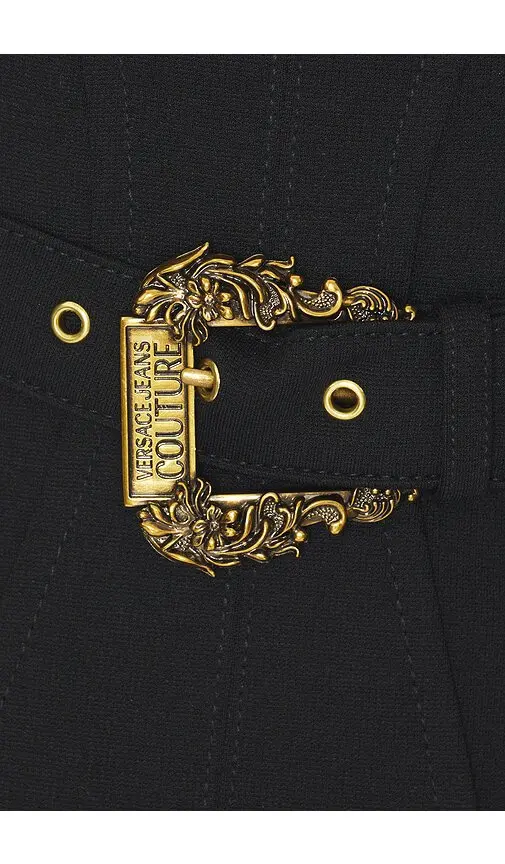 Versace Belted Dress
