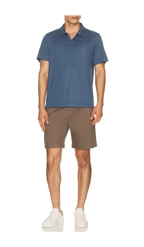 Theory Moonsoft Cotton Standard Shorts - Morel