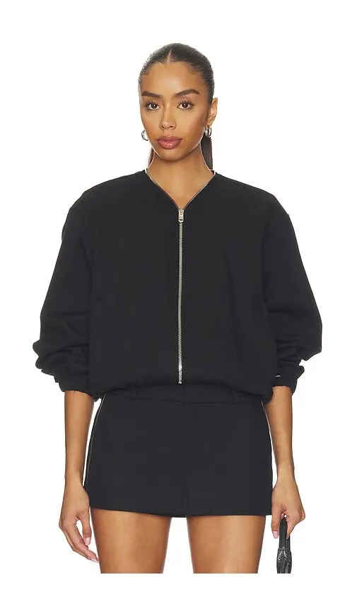 Alexander Wang Coaches Jacket With Continuous Loop Zipper
